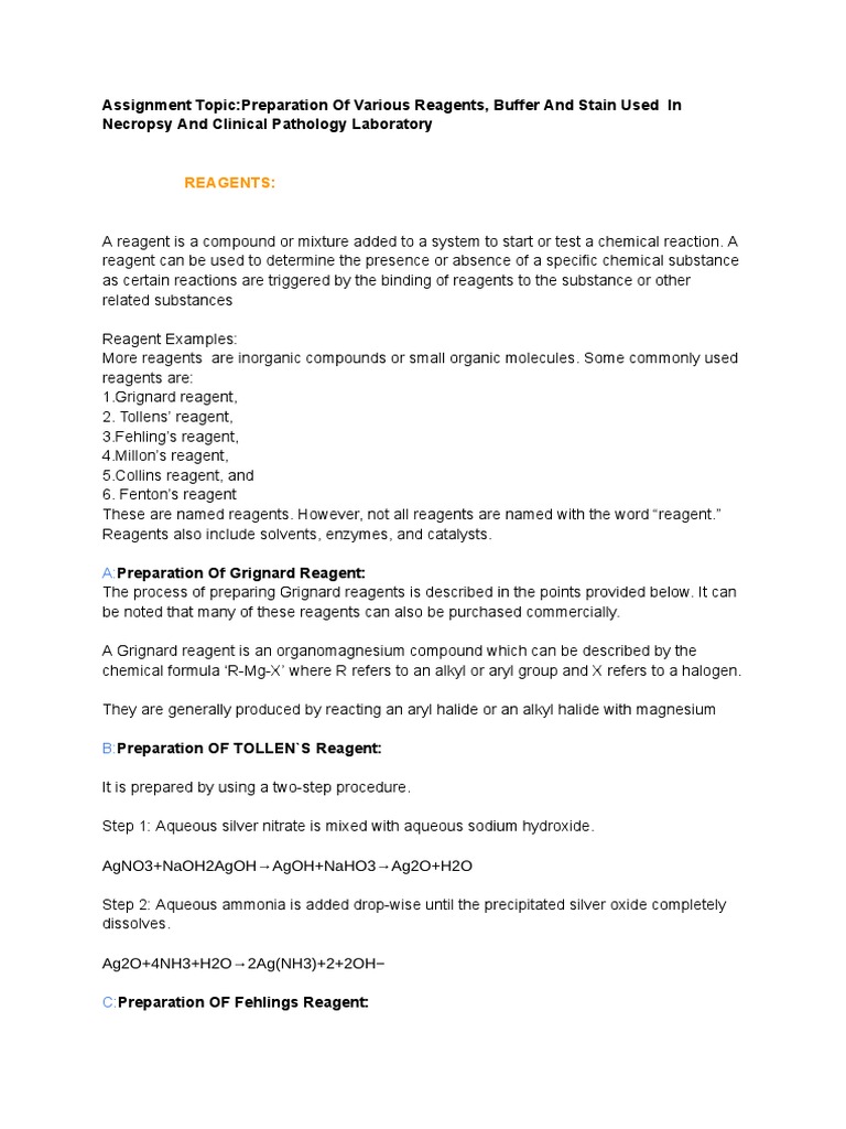 Buffer Solutions Docx 1 Pdf Staining Buffer Solution