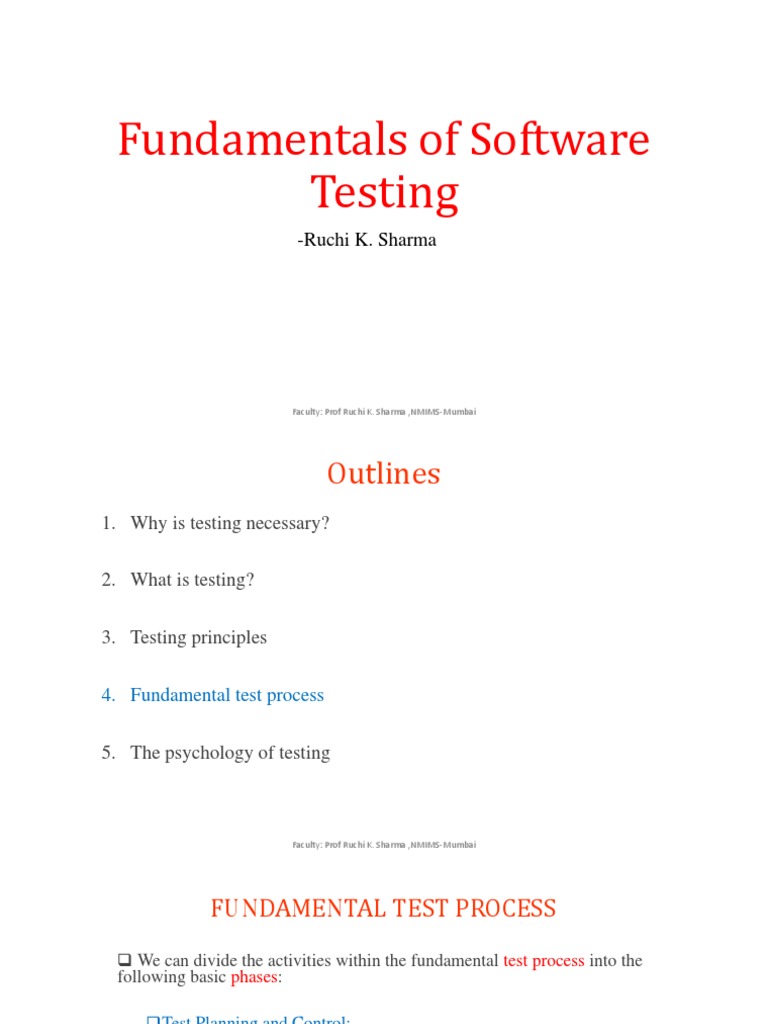 Fundamentals of Testing-II | PDF | Software Testing | Software