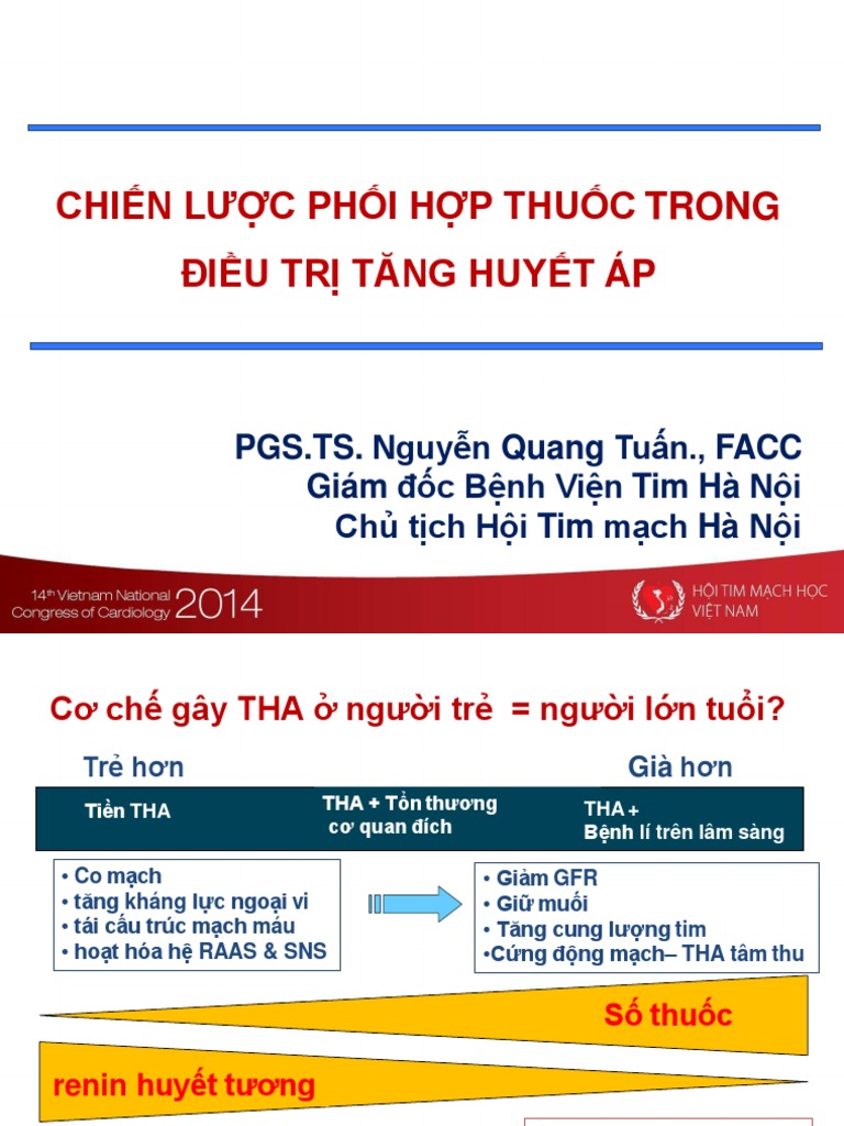 TM - Phoi Hop Thuoc Trong Dieu Tri Tang Huyet Ap | PDF