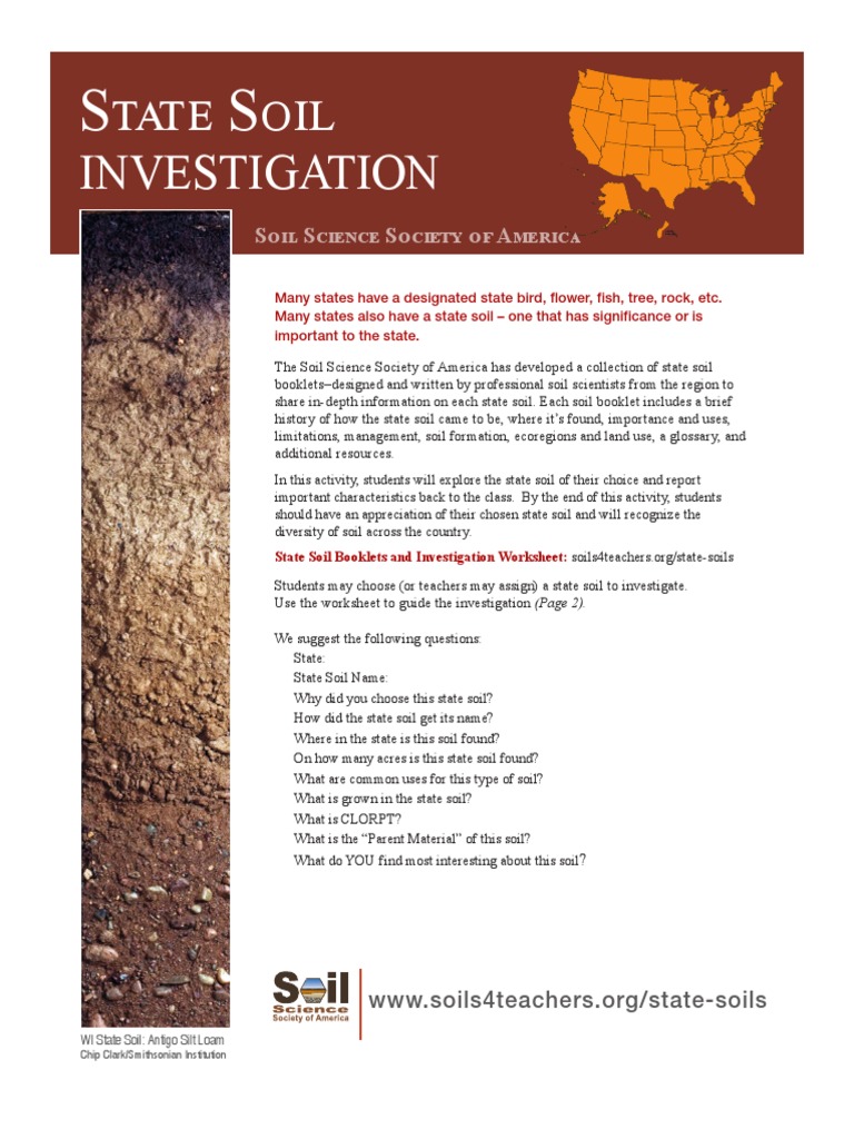State-Soil-Investigation-Worksheet Va | PDF | Soil | Agriculture