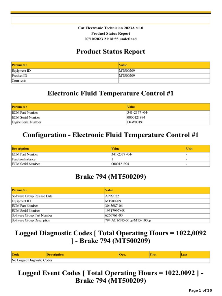 MT500209 PSRPT 2023-07-10 21.18.53 | PDF | Turbocharger | Engines