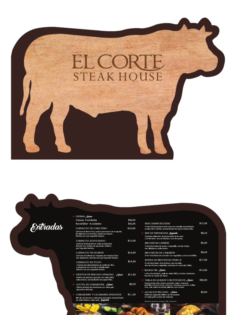 Menu - El Corte Steakhouse | PDF