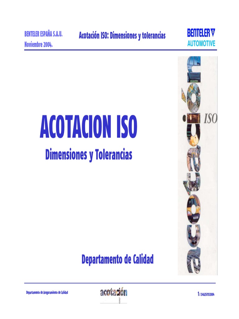Acotacion ISO | PDF