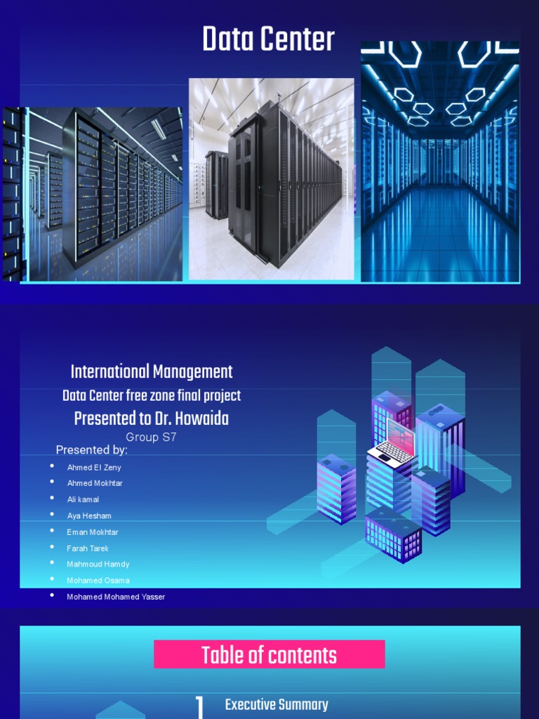 01, Data Centers | PDF | Mobile App | Investing