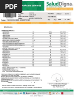 Chopo Quimica Sanguinea | PDF | Medicina CLINICA | Medicina