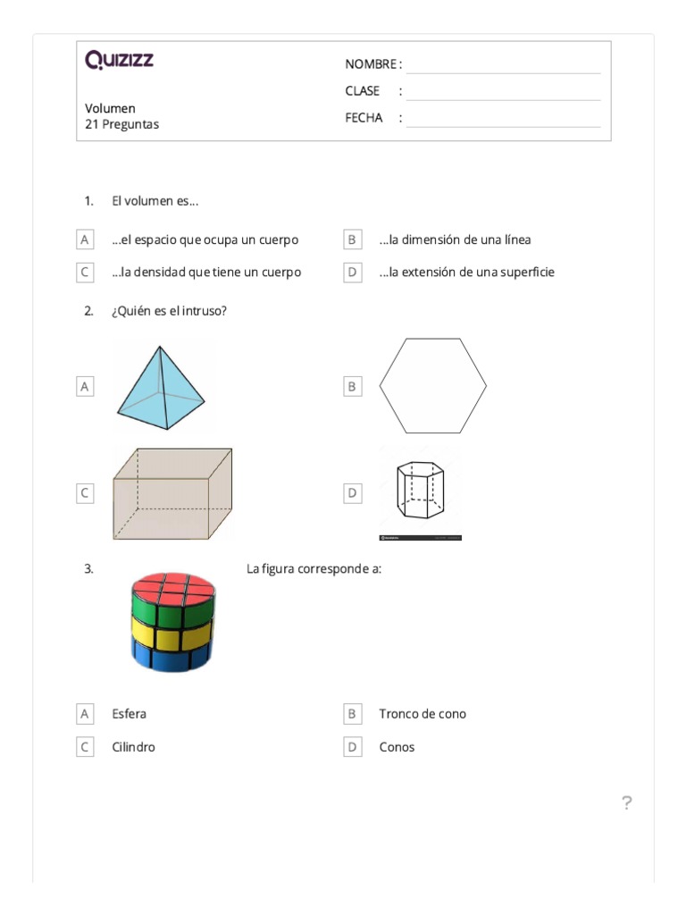 Volumen | PDF | Objetos geométricos | Politopos