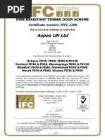 Certifire CF 611 Approval for Locks | PDF