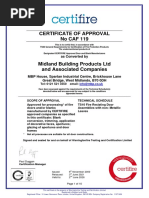Certifire CF 611 Approval for Locks | PDF