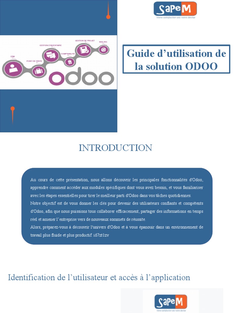 Guide Odoo | PDF | Facture | Microsoft Excel