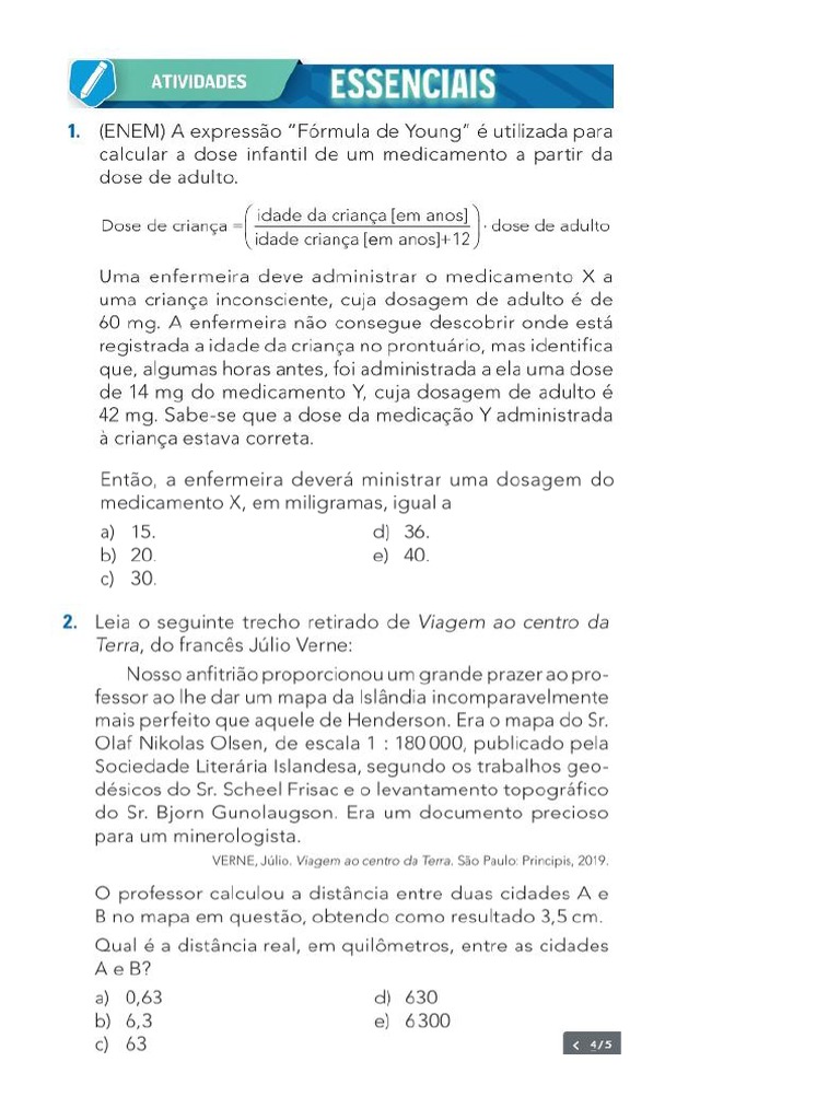 Razões E Proporções Propriedade Fundamental Das Proporções Pdf