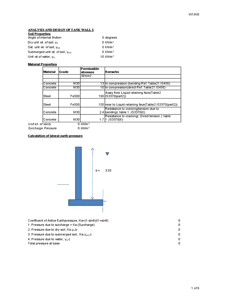 Bro Wall W1-W5 - Rev-15-06 | PDF | Mechanical Engineering | Applied And ...