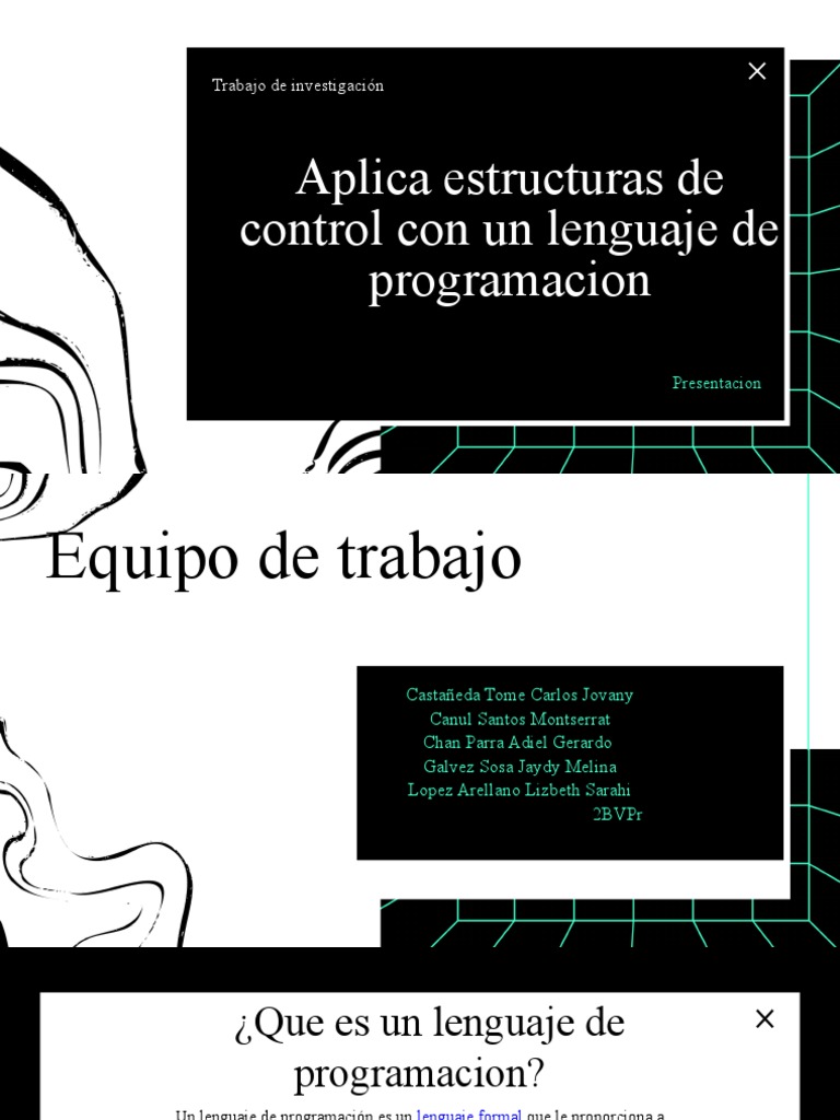 Aplica Estructuras de Control Con Un Lenguaje de Programacion. | PDF ...