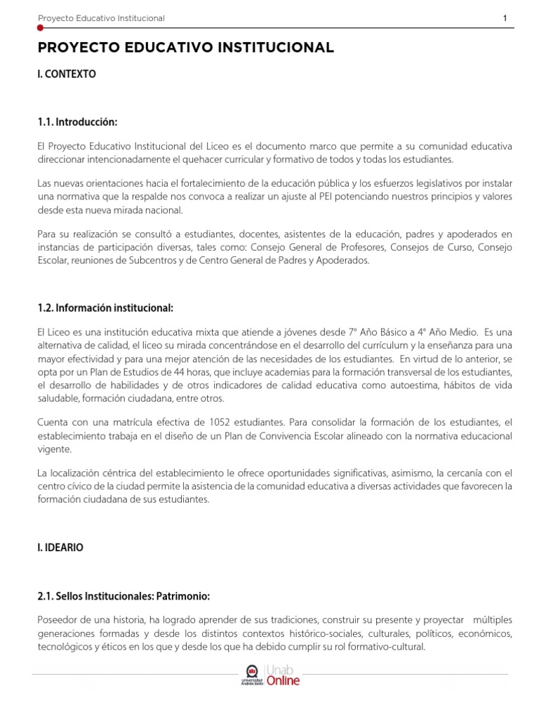 mdl708 s1 Proyecto1 | PDF | Plan de estudios