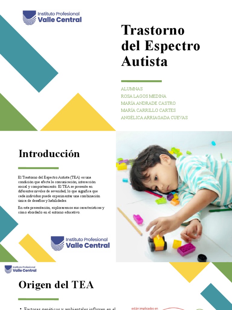 Trastorno Espectro Autista | PDF | Espectro autista | Síndrome de Asperger