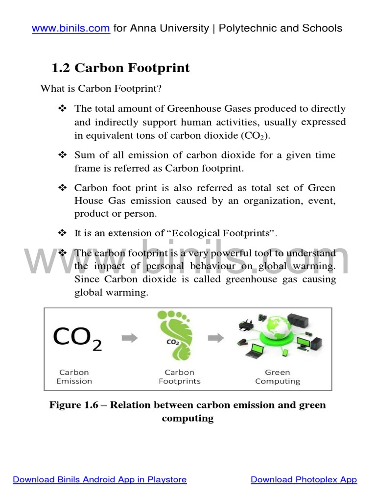Green IT and Carbon Footprint Guide | PDF | Data Center | Efficient ...