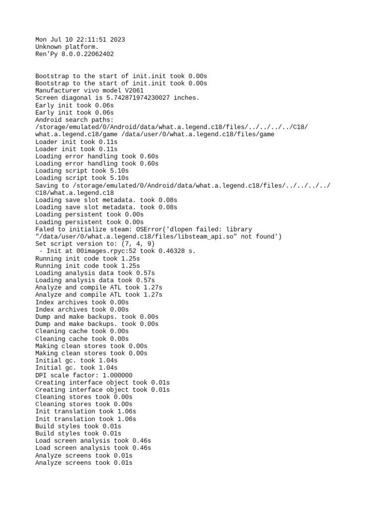 Log | PDF | Booting | Backup