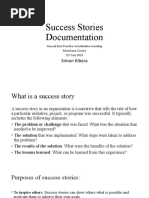 Success Story Template | PDF