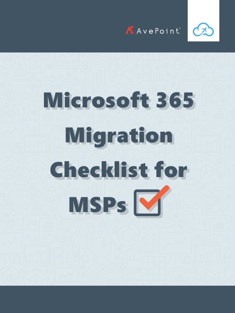 Microsoft 365 Migration Checklist for MSPs | PDF | Share Point | Cloud ...