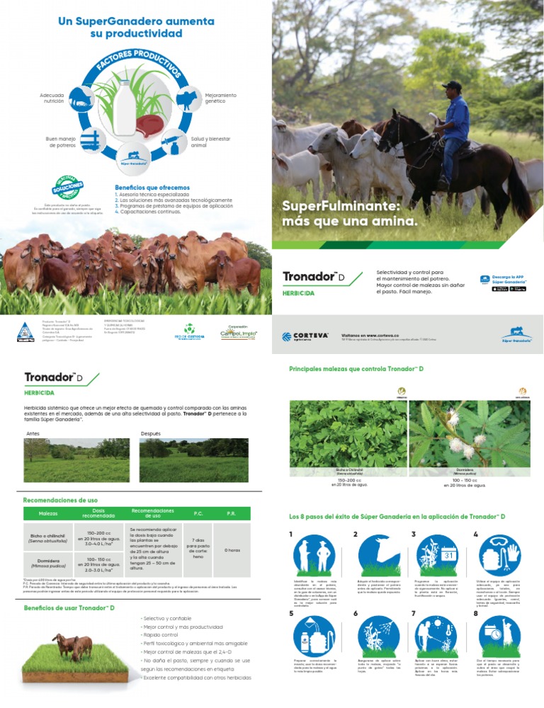 Folleto - Tronador D - Col | PDF