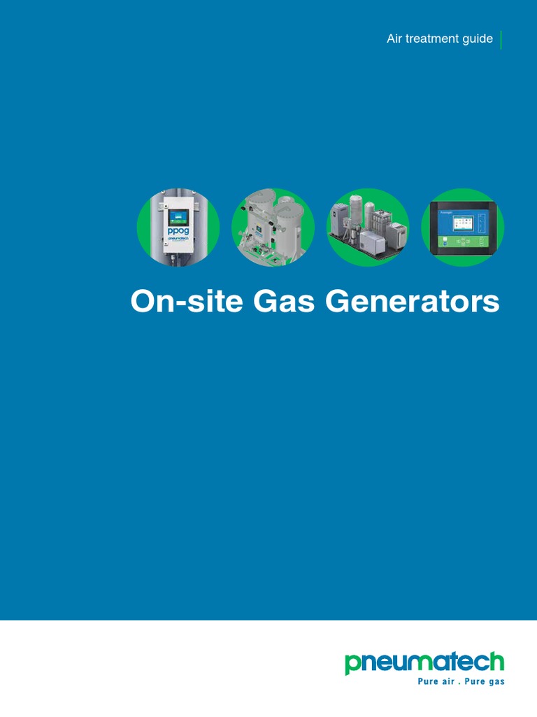On-Site Gas Generators & Air Treatment Guide | PDF | Adsorption | Oxygen