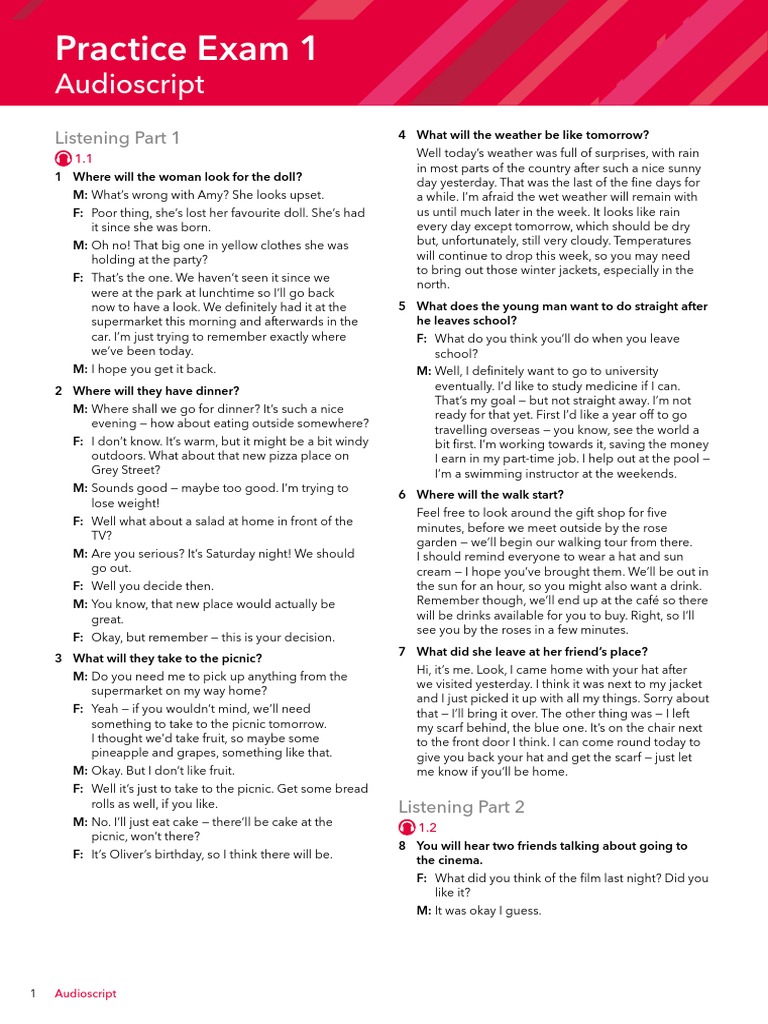 M03 Formula B1 PracticeExam 1 AUD | PDF