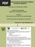 Unidad 3 Estructuras de Decision y Selección | PDF | Algoritmos | Python (lenguaje de programación)