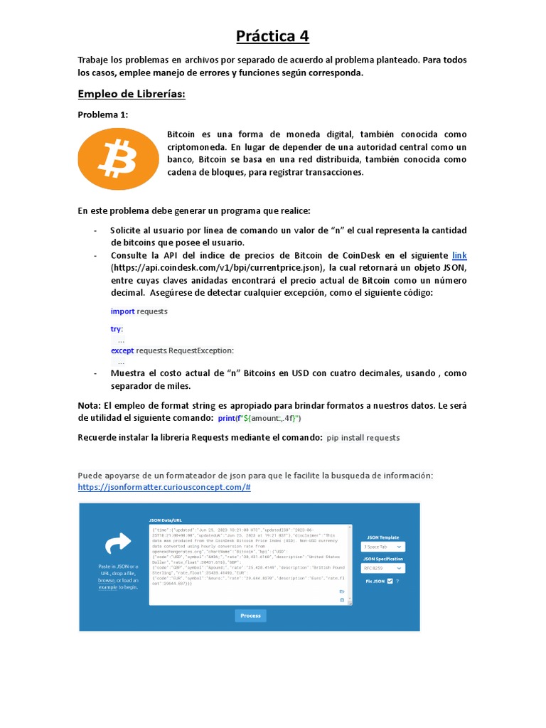 Problemas PC4 | PDF | Archivo de computadora | Bitcoin
