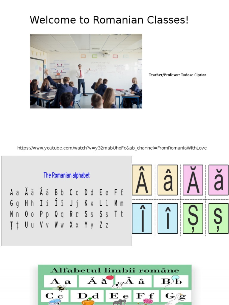 Romanian Language Basics Guide | PDF