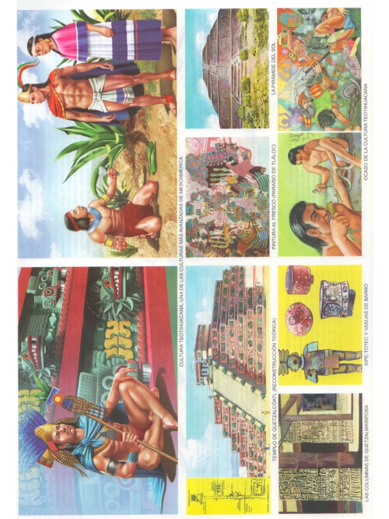 Lámina Cultura Teotihuacana | PDF