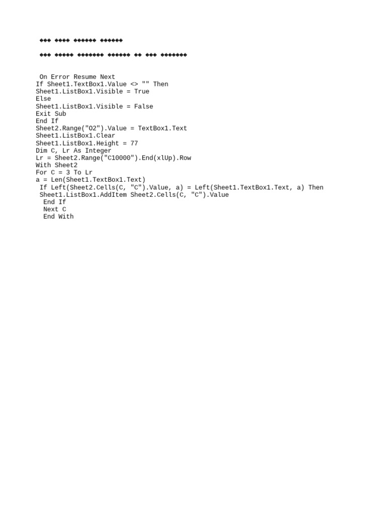 Excel VBA User Interface Guide | PDF | Teaching Methods & Materials