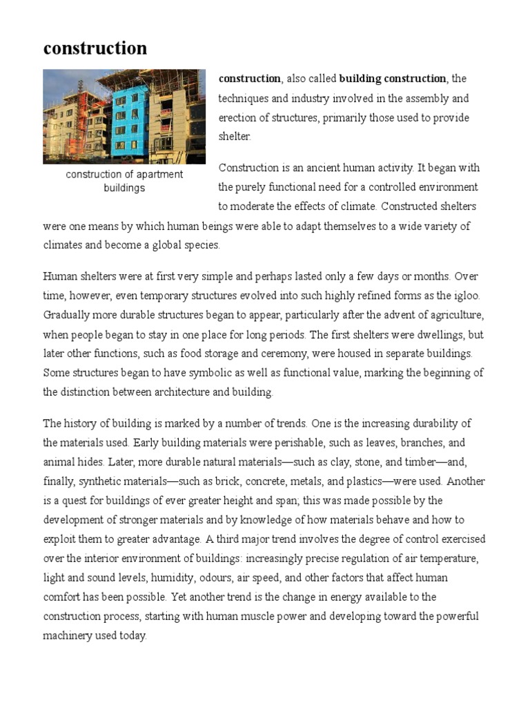 History of Construction | PDF | Dome | Vault (Architecture)