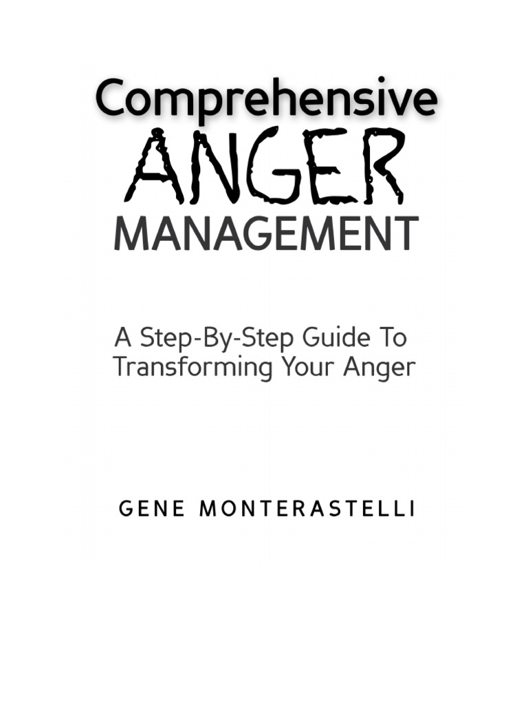 Anger Book Final Final | PDF | Anger | Goal