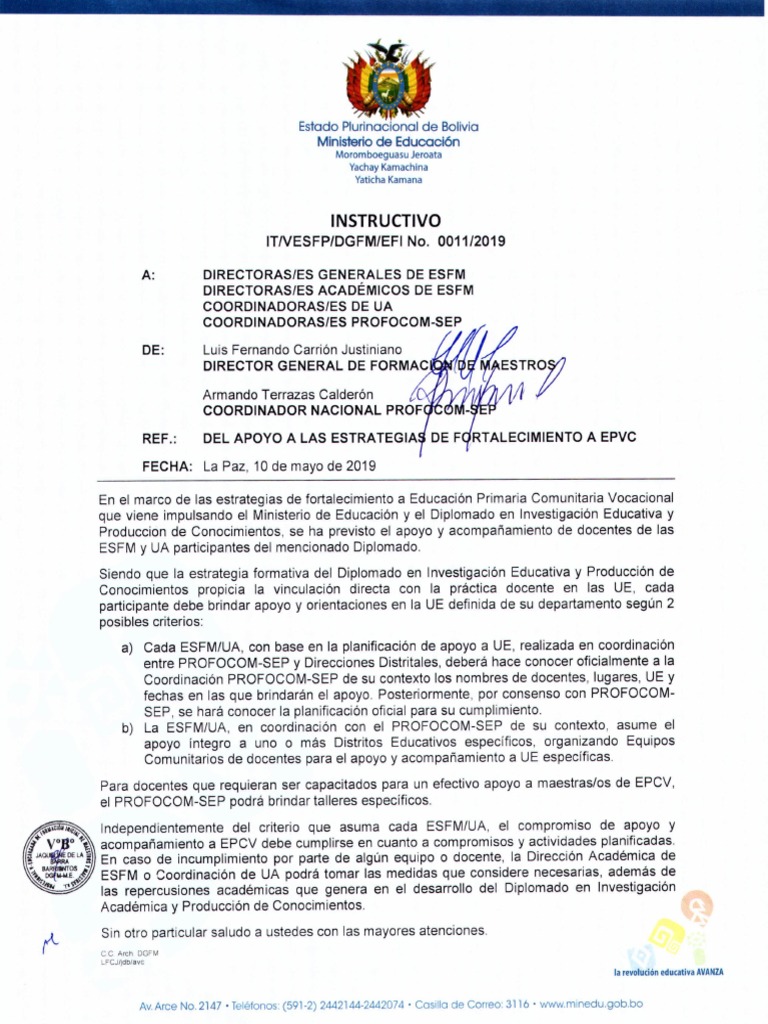 It Vesfp DGFM Efi No 0011 2019 | PDF