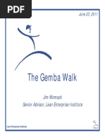 Gemba Walk Template for Process Improvement | PDF