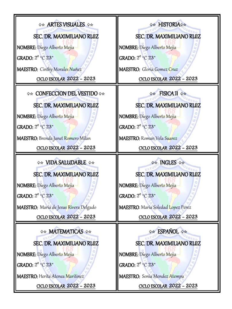 Etiquetas Diego | PDF