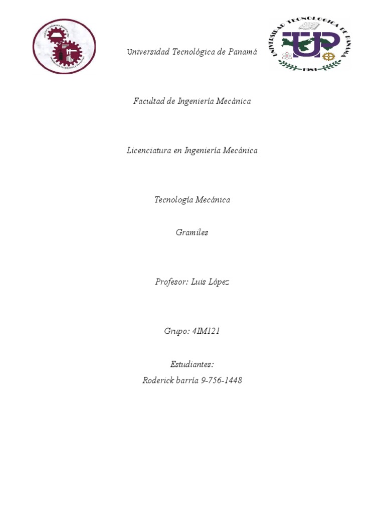 Informe Del Gramiles | PDF