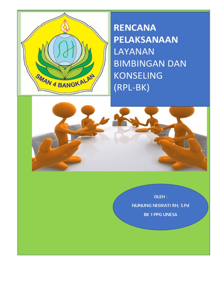 Rancangan Pelaksanaan Layanan Bimbingan Konseling | PDF