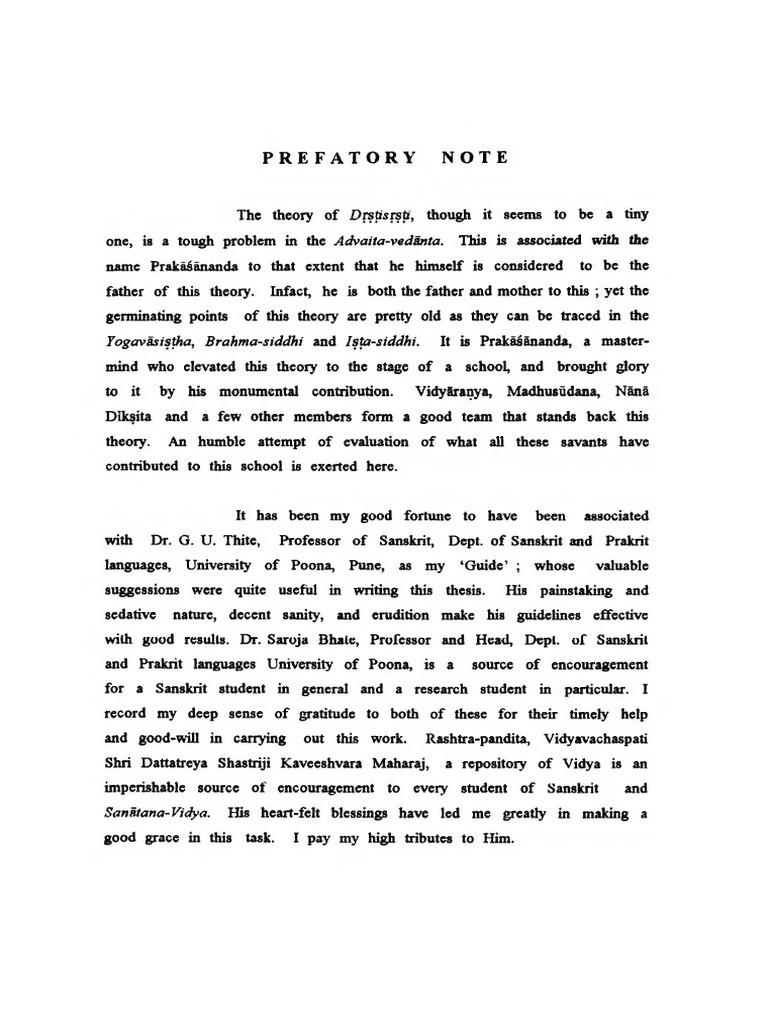 03 - Prefatory Note | PDF | Languages Of India | Sanskrit