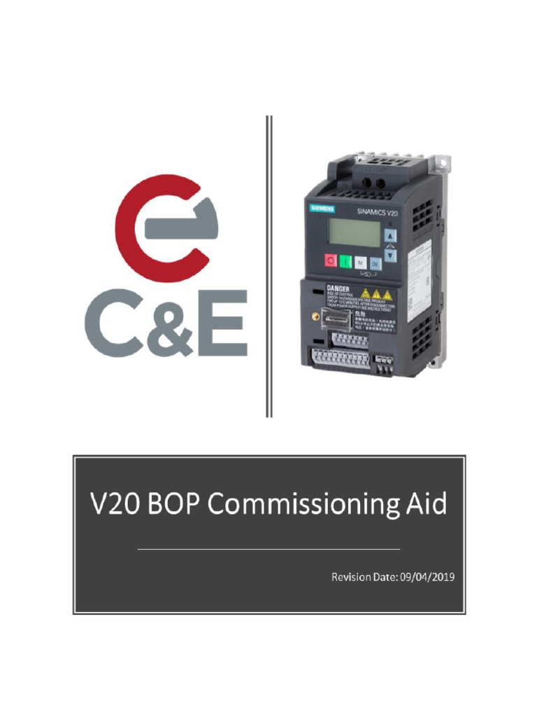 How To Commission V20 BOP All Steps Version V1.0 1 | PDF