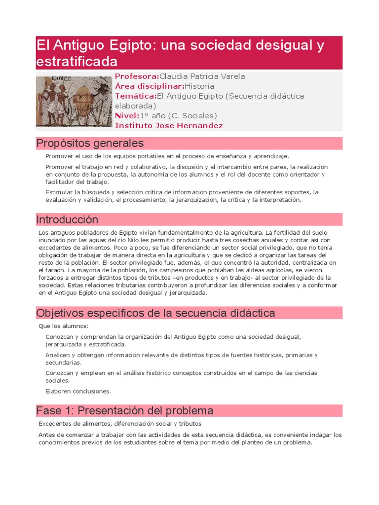 Antiguo Egipto 2 | PDF | Sociedad | Estratificación social