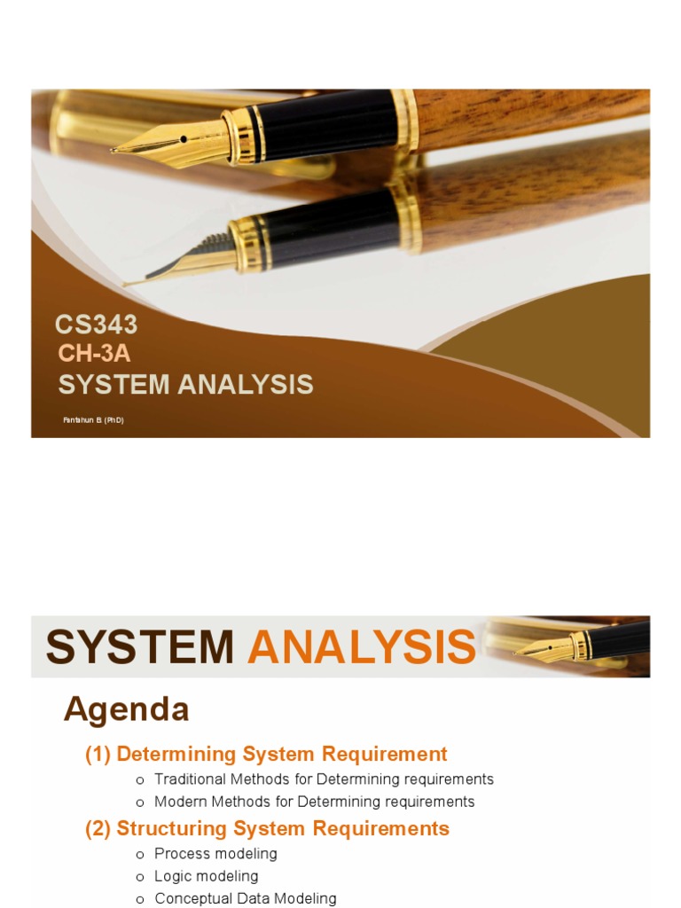 CH 3A System Analysis | Download Free PDF | Questionnaire | Computing