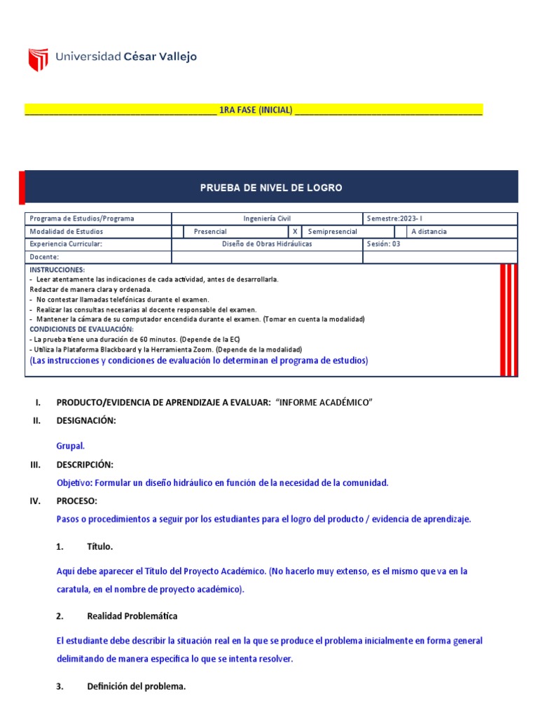 Nivel 2 - Prueba de Nivel de Logro | PDF | Evaluación | Diseño