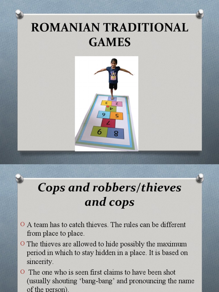 Romanian Traditional Games | PDF | Language Arts & Discipline