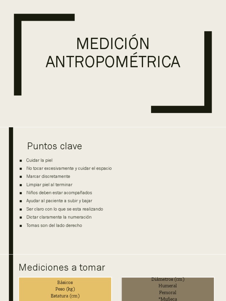 02 - 03 Medición Antropometrica | PDF