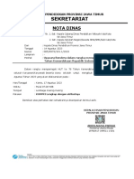 Contoh Format Nota Dinas | PDF