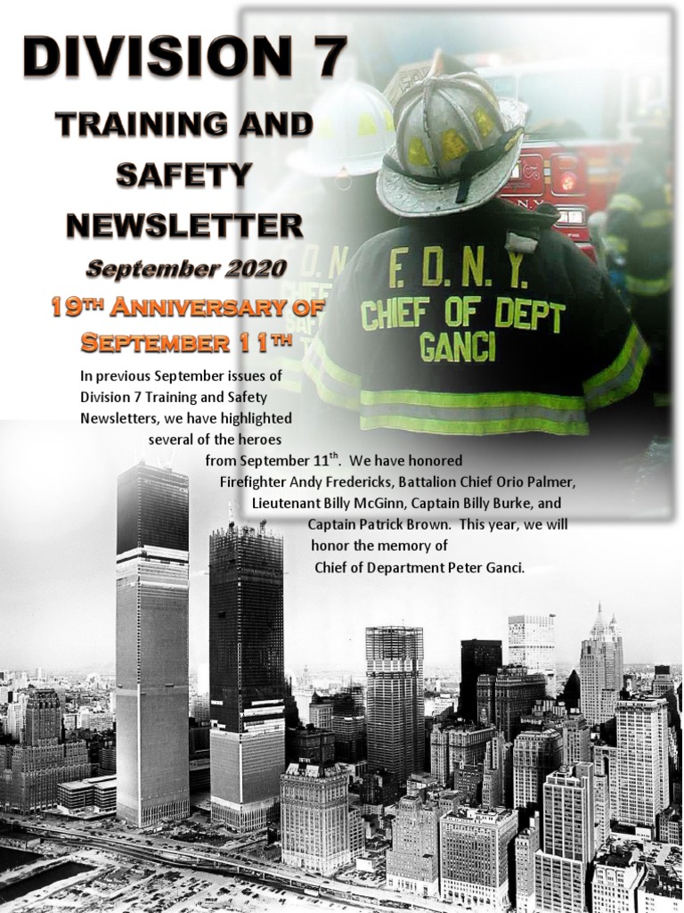 Honoring Chief Peter Ganci's Legacy | PDF | New York City Fire ...