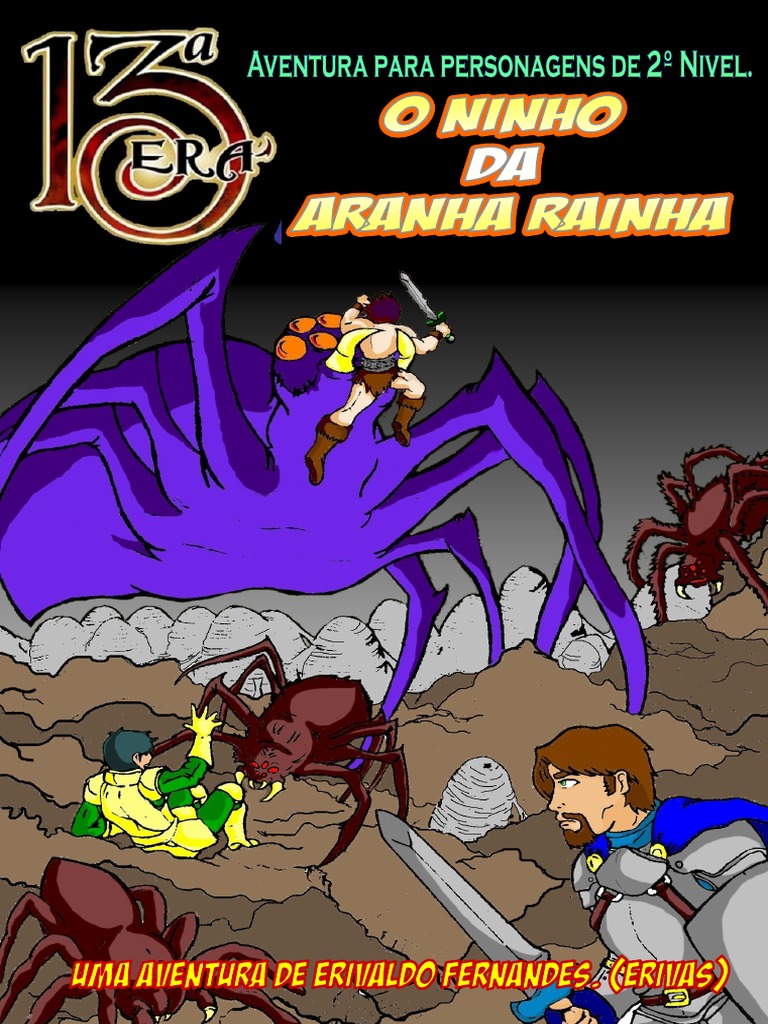Aventura em Nagora: Aranhas e Mistérios | PDF | Aranha | Caverna