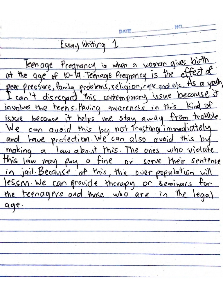 Contemporary Issue Essay | PDF