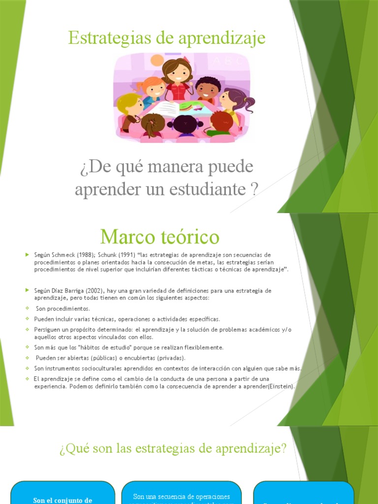 Estrategias de Aprendizaje | Descargar gratis PDF | Aprendizaje | Enseñando
