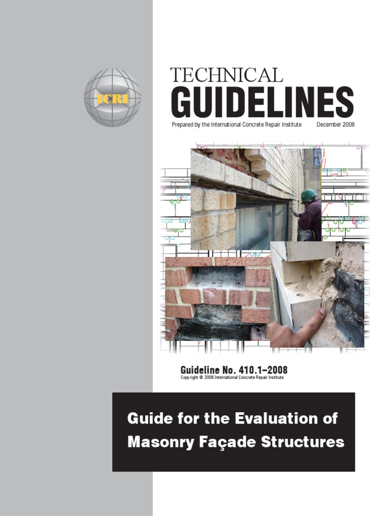 41012008-Masonry Facade Evaluation | PDF | Technology & Engineering